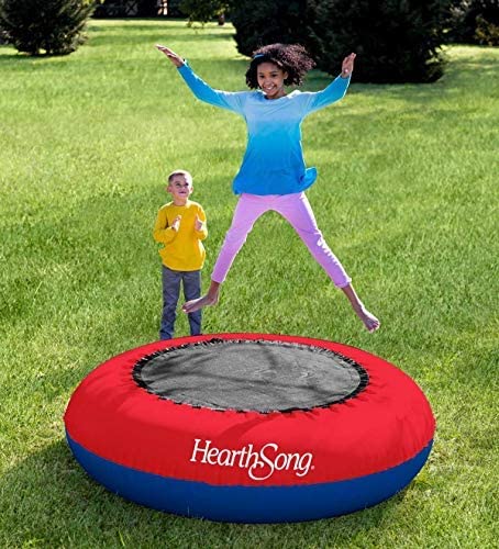 HearthSong Jump2It Outdoor Inflatable Kids Bouncer with Water ...
